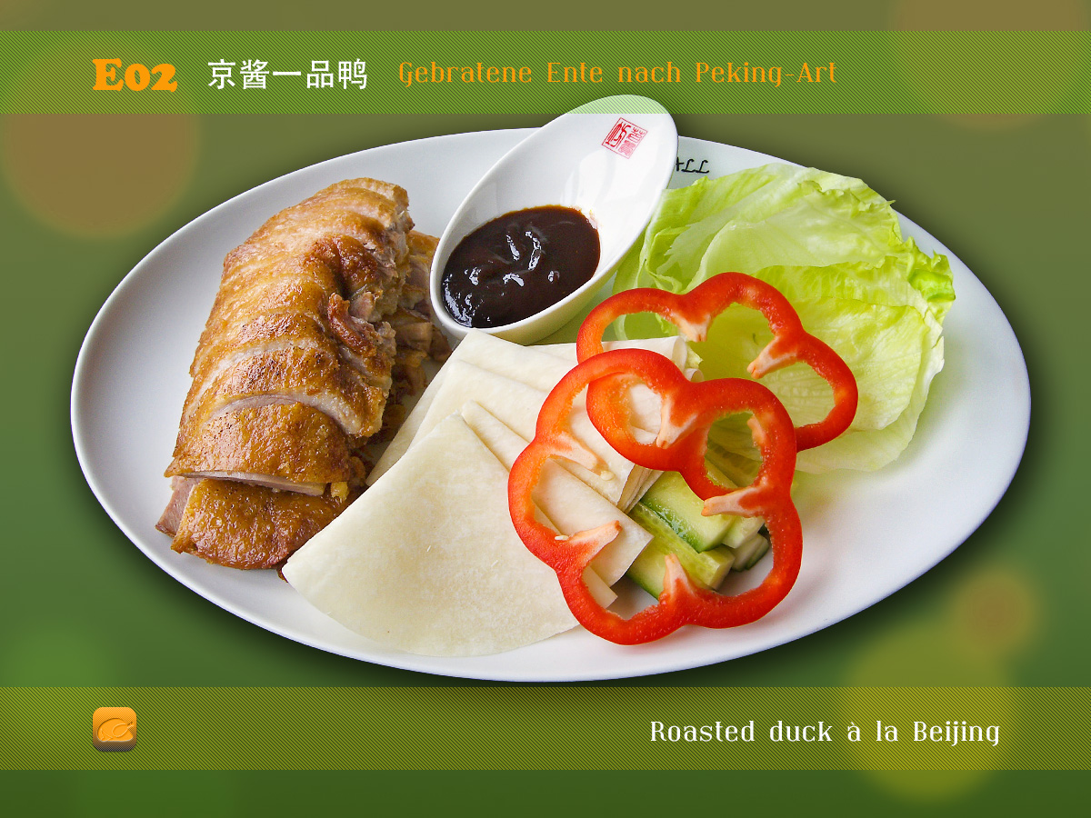 Gebratene Ente nach Peking-Art › Great-Wall Restaurant ‹ Authentisch ...